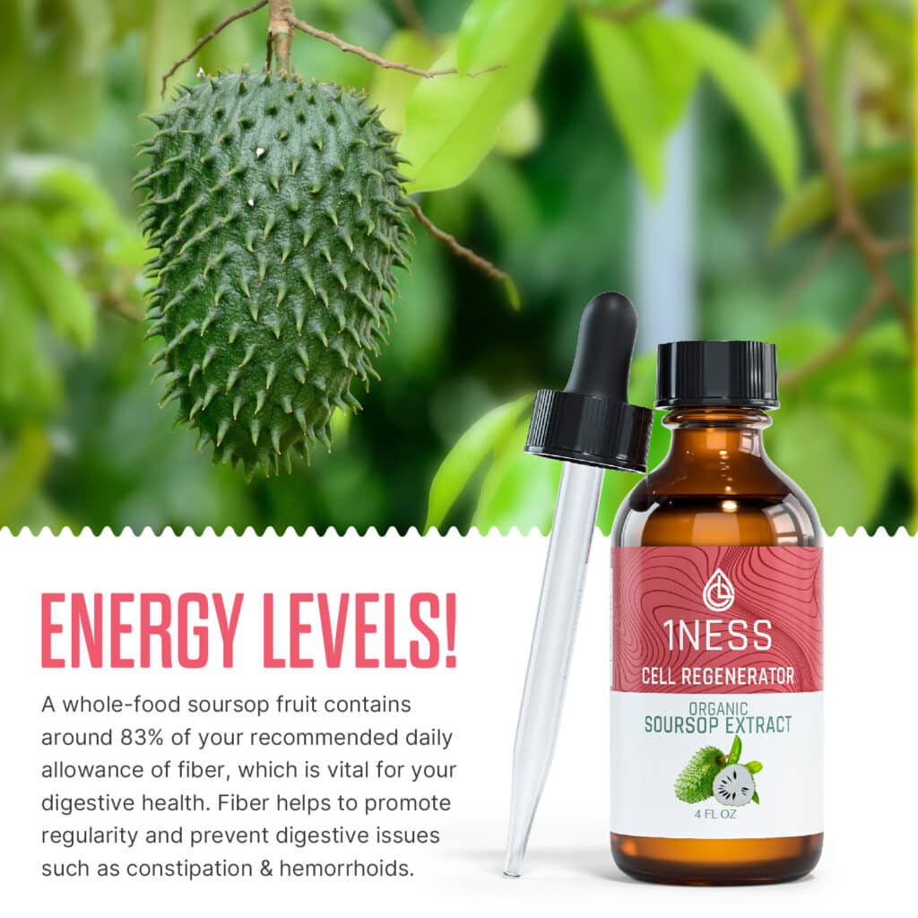 Soursop Extract for Cell Regeneration (4oz) – Boost Immunity