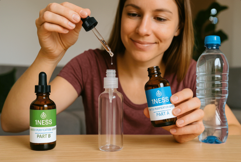 How to Use Chlorine Dioxide Tablets for Odor Elimination – Oneness Drops